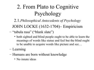 IB Psychology Cognitive | PPT