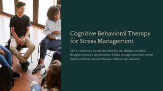 Cognitive Behavioral Therapy for Stress Management | PDF