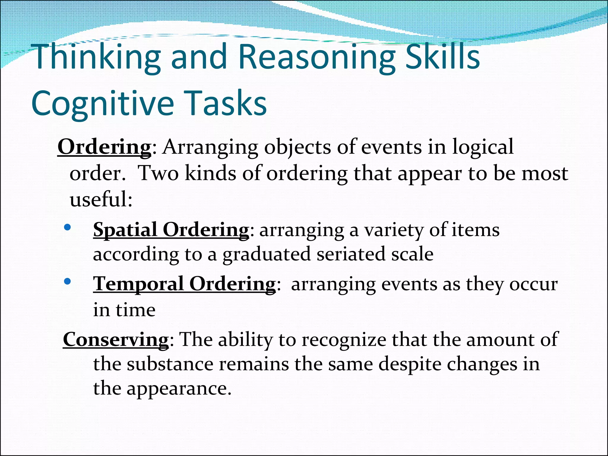Cognitive Development Through the Curriculum | PPT