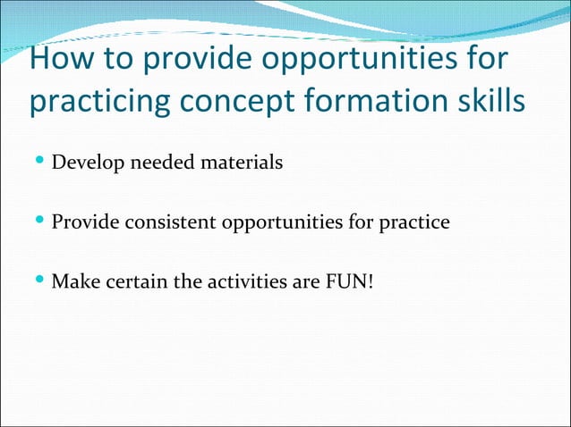 Cognitive Development Through the Curriculum | PPT