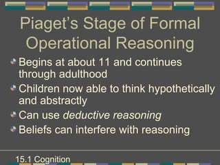 Cognitive Process In Adolescent | PPT