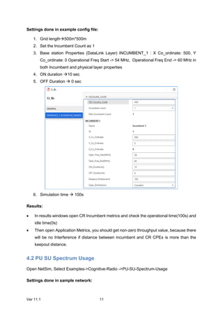 NetSIm Technology Library- Cognitive radio | PDF