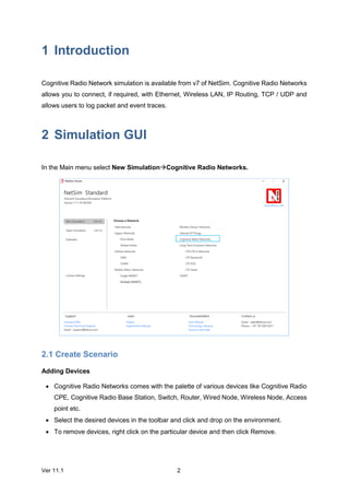 NetSIm Technology Library- Cognitive radio | PDF