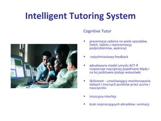 Cognitive Science w e-learningu | PPT