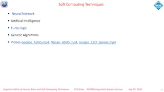 Cognitive ability of human brain and soft computing techniques | PPT