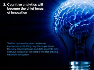 Cognitive analytics 2016 | PPT