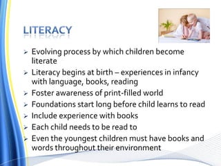 Cognitive and language development | PPTX