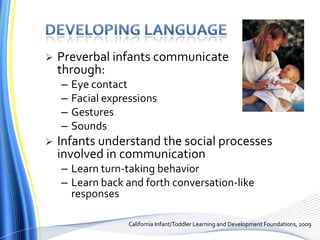 Cognitive and language development | PPTX
