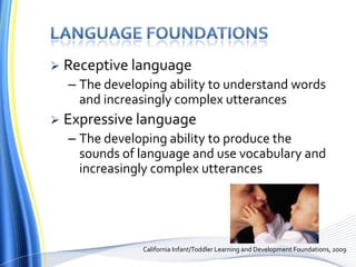 Cognitive and language development | PPTX