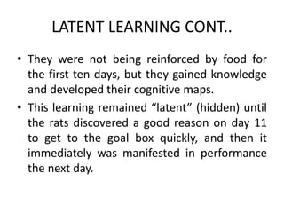 Cognitive and learning | PPT