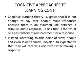 Cognitive and learning | PPT