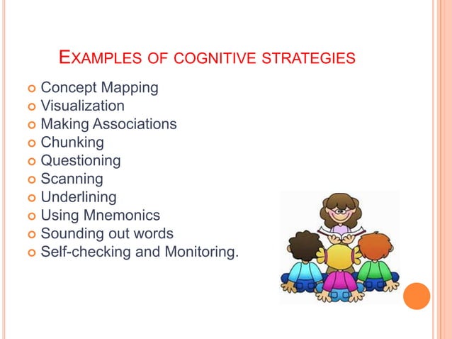 Cognitive and metacognitive strategies. | PPT