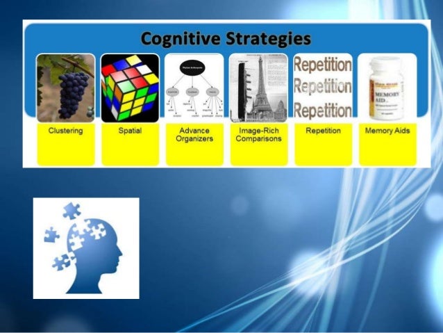 Cognitive And Metacognitive Strategies