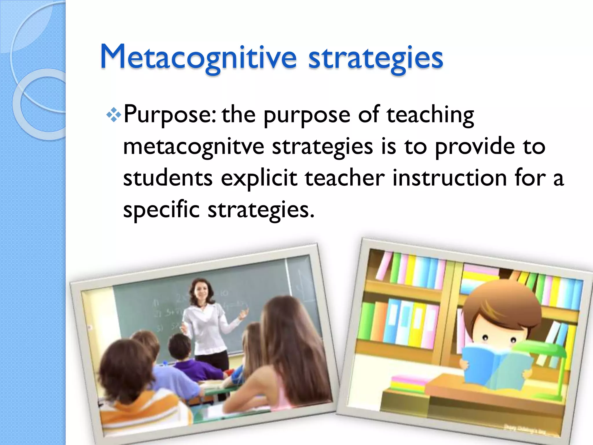 Cognitive and metacognitive strategies keidy moreno de hoyos | PPTX