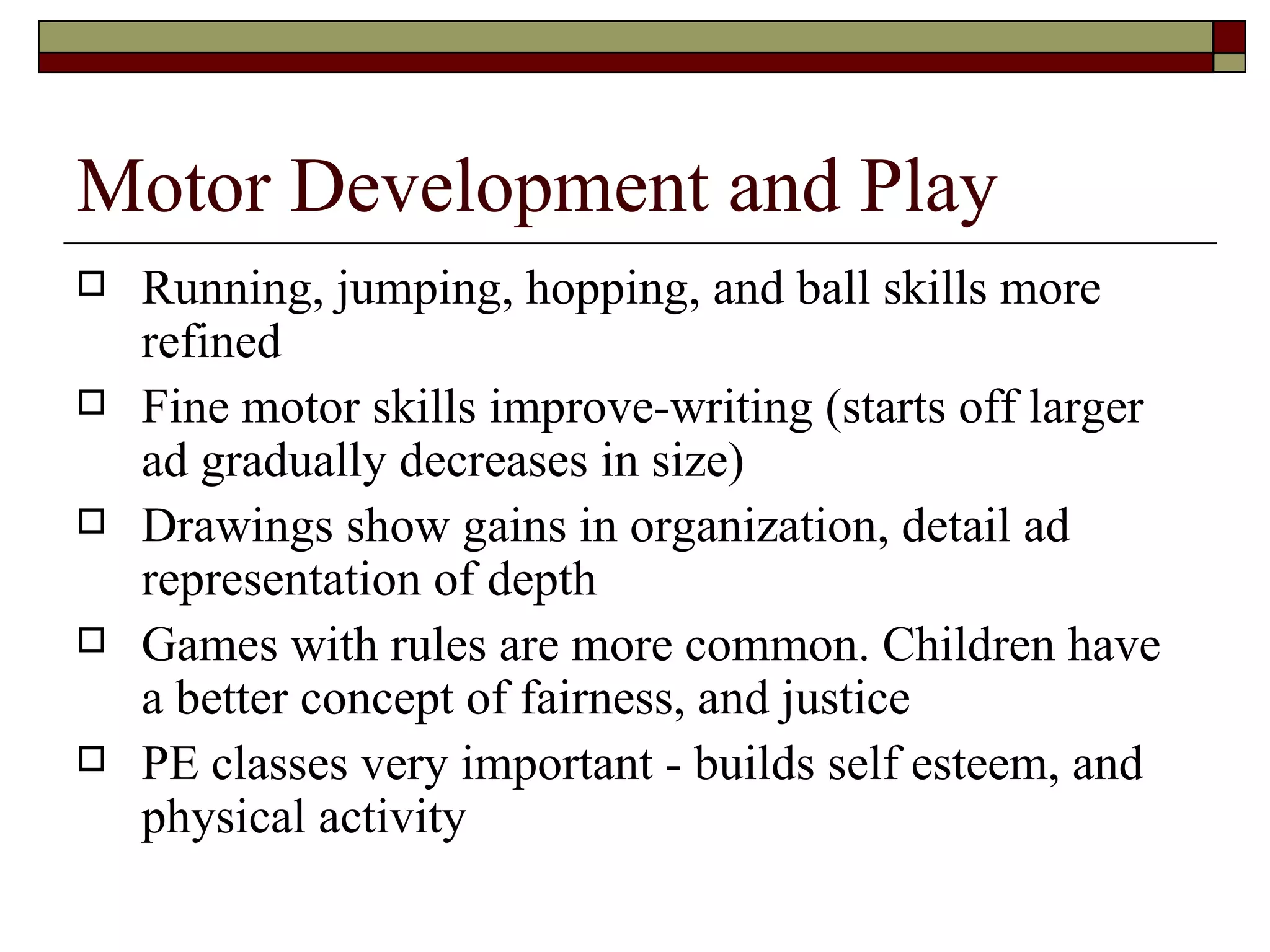 Cognitive and physical development in middle childhood | PPT