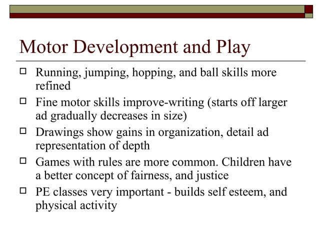 Cognitive and physical development in middle childhood | PPT | Children ...
