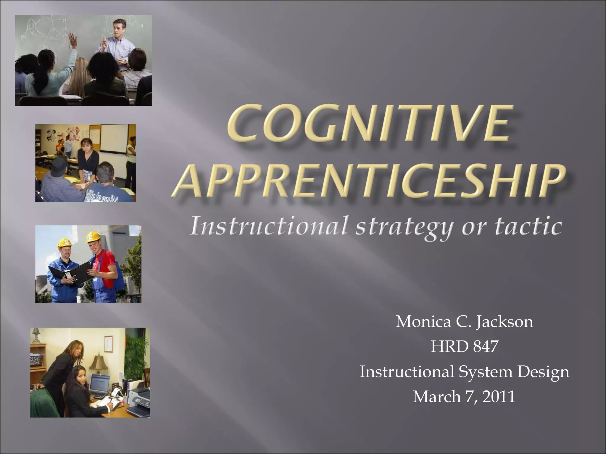 Cognitive apprenticeship | PPT