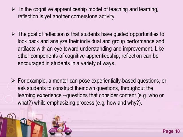 Cognitive Apprenticeship