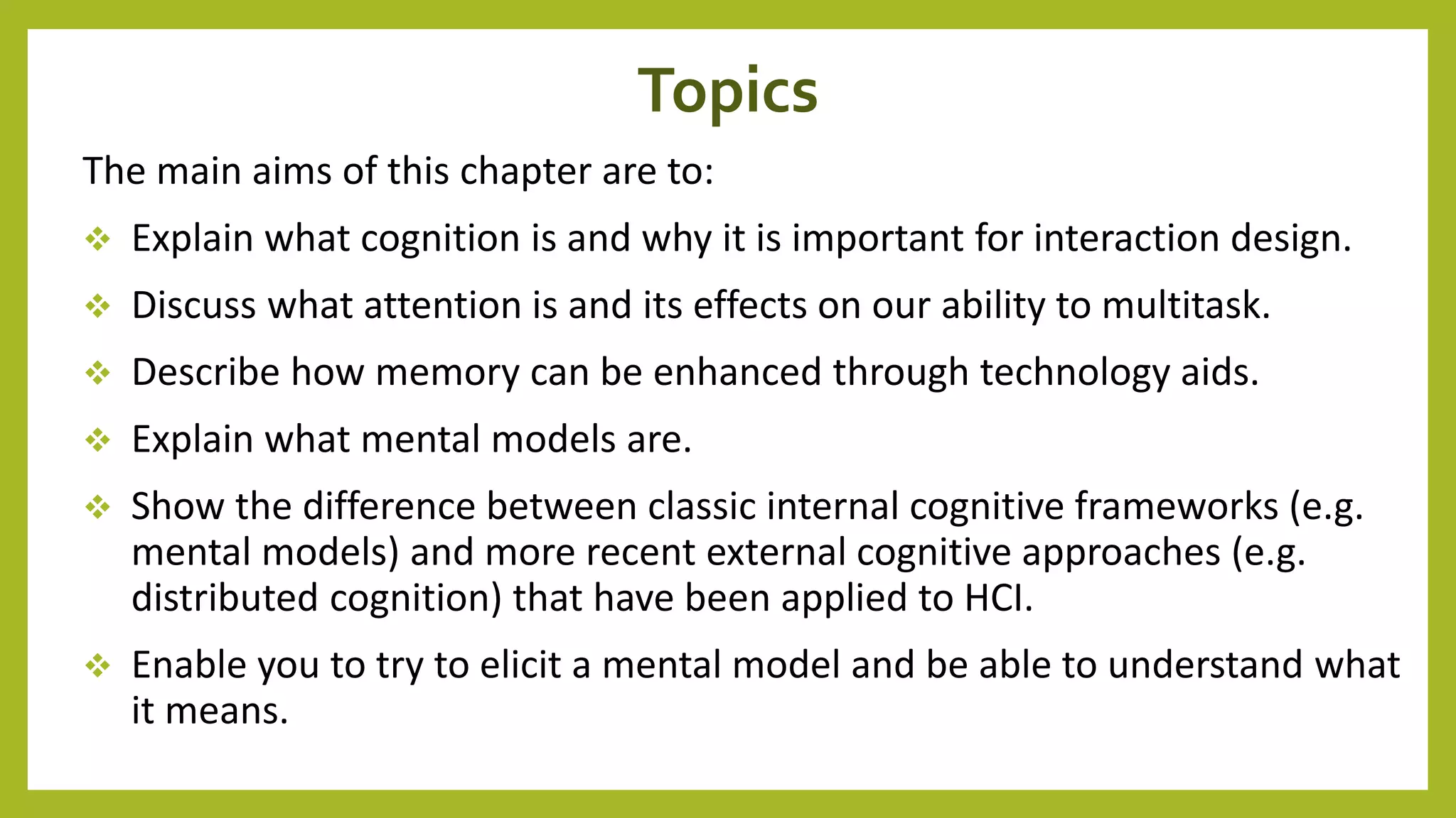 Cognitive aspects - Mary Margarat | PPTX