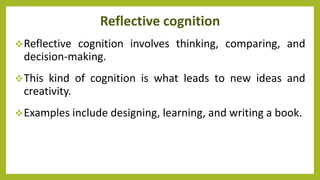 Cognitive aspects - Mary Margarat | PPTX