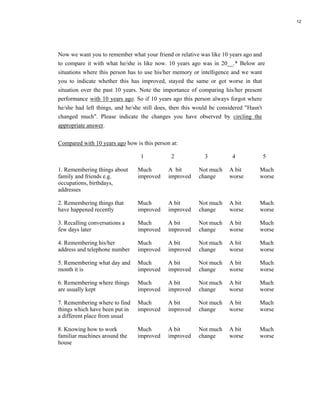 Cognitive Assessment Tool Kit | PDF