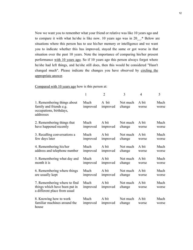Cognitive Assessment Tool Kit | PDF | Brain and Nervous System ...