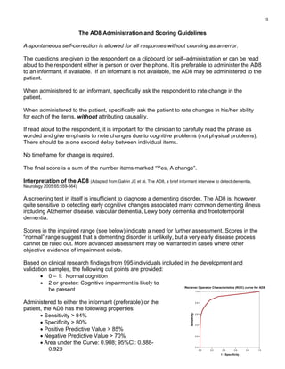 Cognitive Assessment Tool Kit | PDF