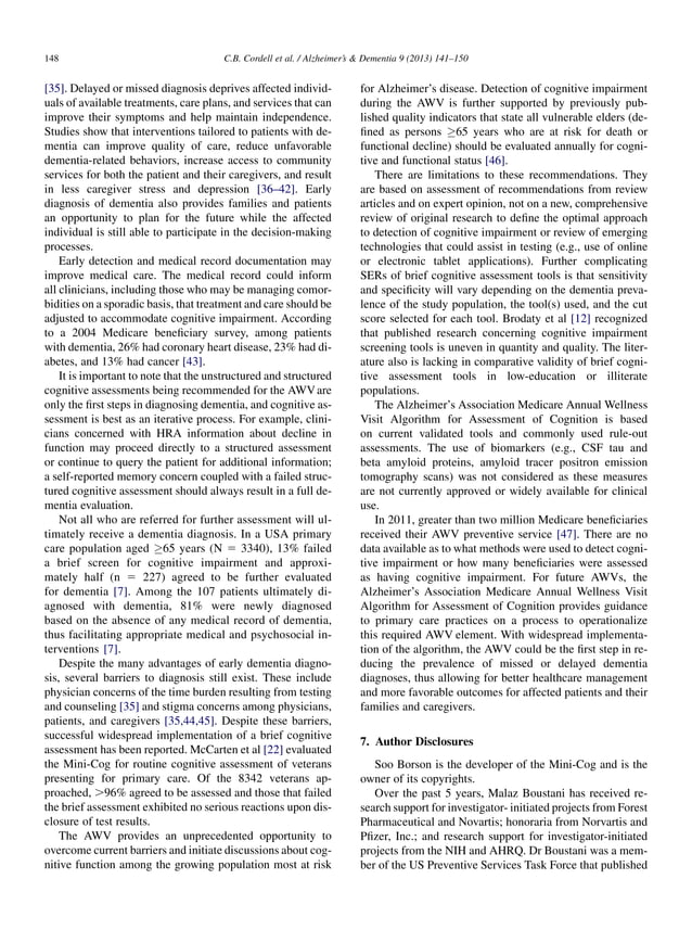 Cognitive Assessment Tool Kit | PDF | Brain and Nervous System ...
