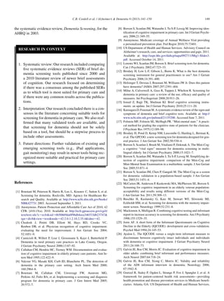 Cognitive Assessment Tool Kit | PDF