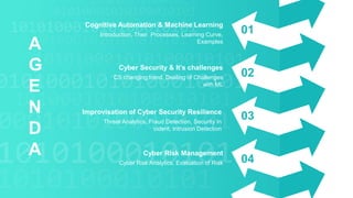 Cognitive automation with machine learning in cyber security | PPT