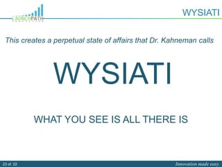 Cognitive Barriers to Innovation | PPTX