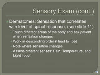 Part 2: Neurological history and physical | PPTX