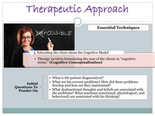 Cognitive behavioral therapy | PPTX