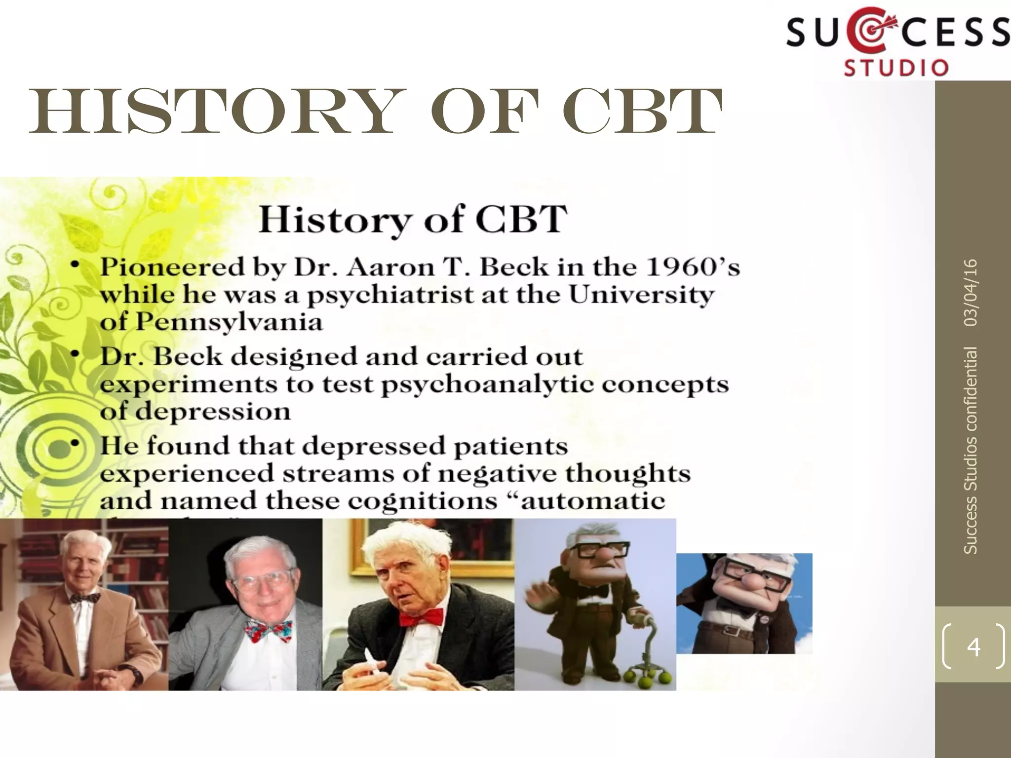 Success Through -CBT (Cognitive behavioral therapy) | PDF