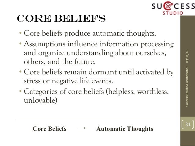 Success Through Cbt Cognitive Behavioral Therapy