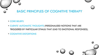 Cognitive behavioral therapy | PDF