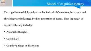Cognitive Behavioral Therapy (CBT): Understanding Thoughts, Emotions ...