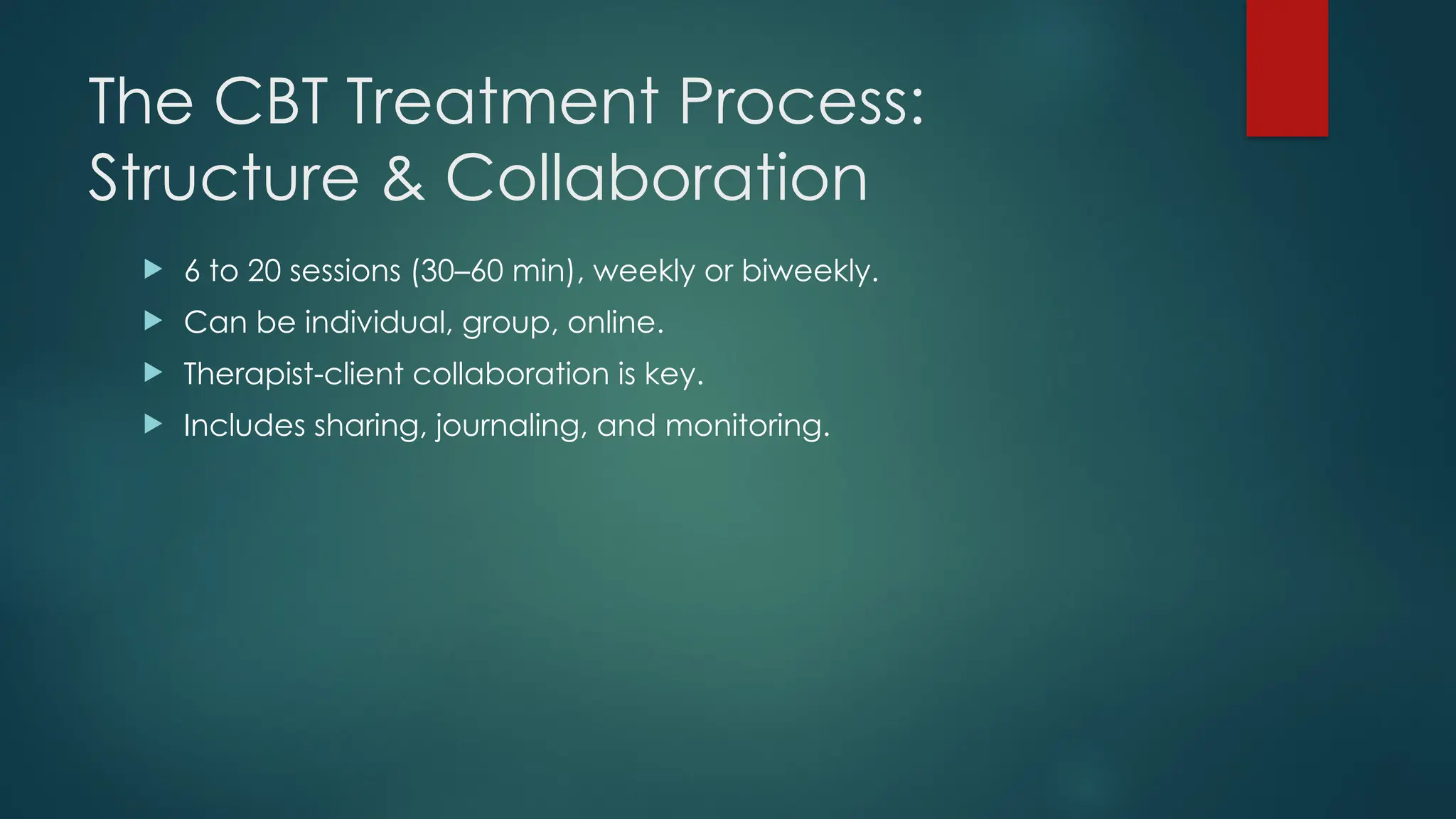 Cognitive Behavioral Therapy (CBT) for physios | PPTX