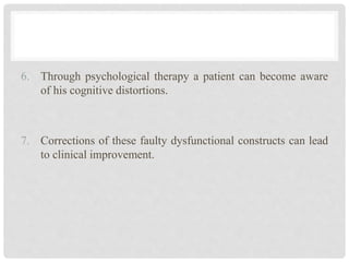 COGNITIVE BEHAVIORAL THERAPY | PPTX