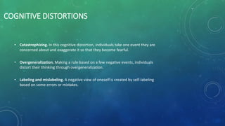 Cognitive behavioral therapy | PPSX