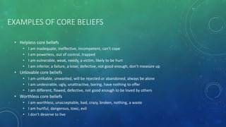 Cognitive behavioral therapy | PPSX