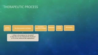 Cognitive behavioral therapy | PPSX