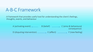 Cognitive behavior therapy | PPTX