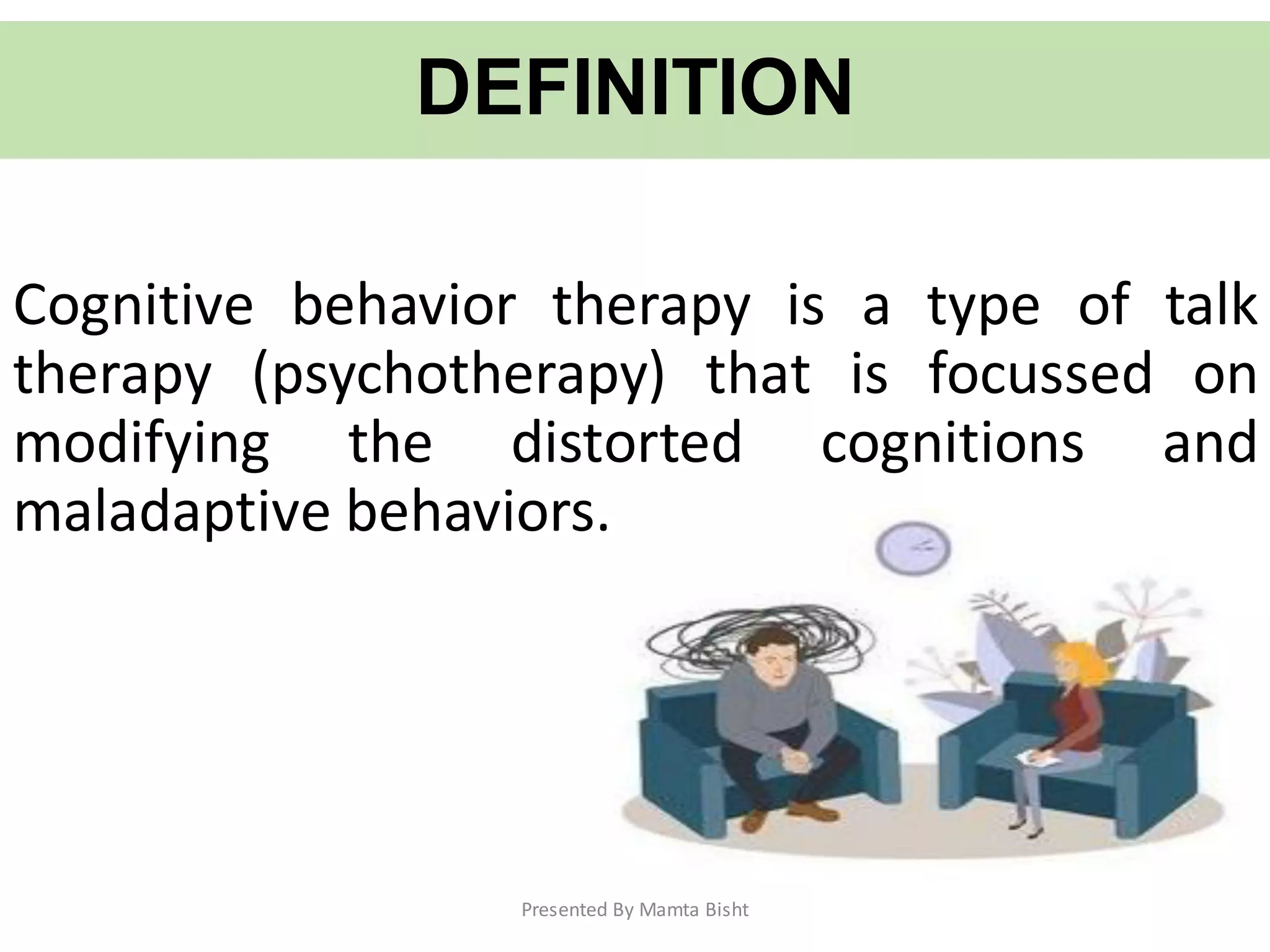 Cognitive behavior therapy | PDF