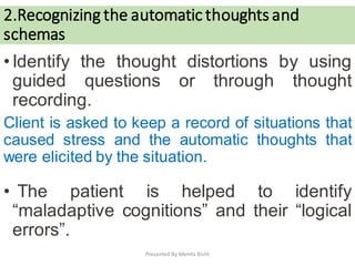 Cognitive behavior therapy | PDF