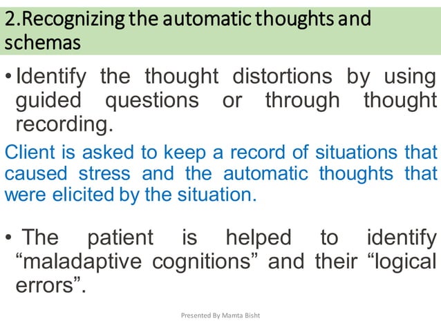 Cognitive behavior therapy | PDF