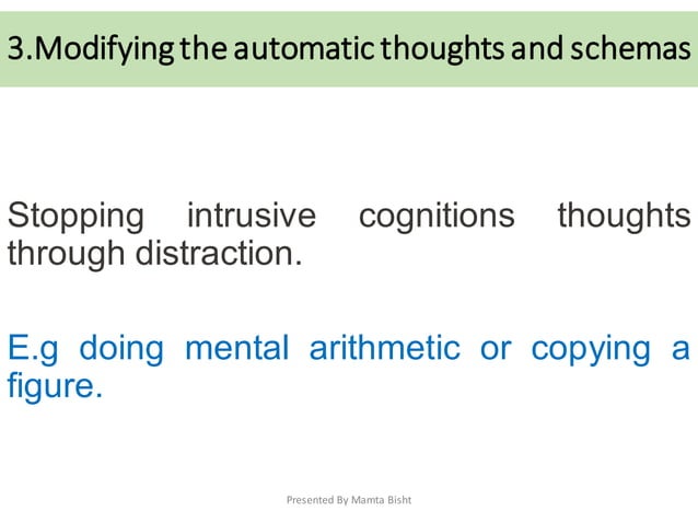 Cognitive behavior therapy | PDF