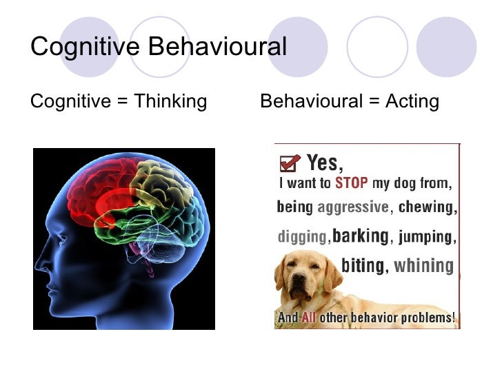 Cognitive behavioural approaches to mental health