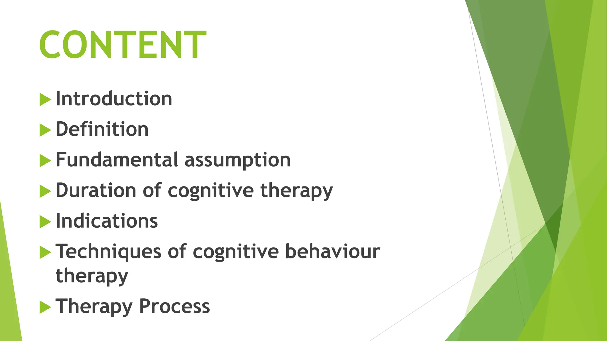 cognitivebehaviourtherapy | PPT