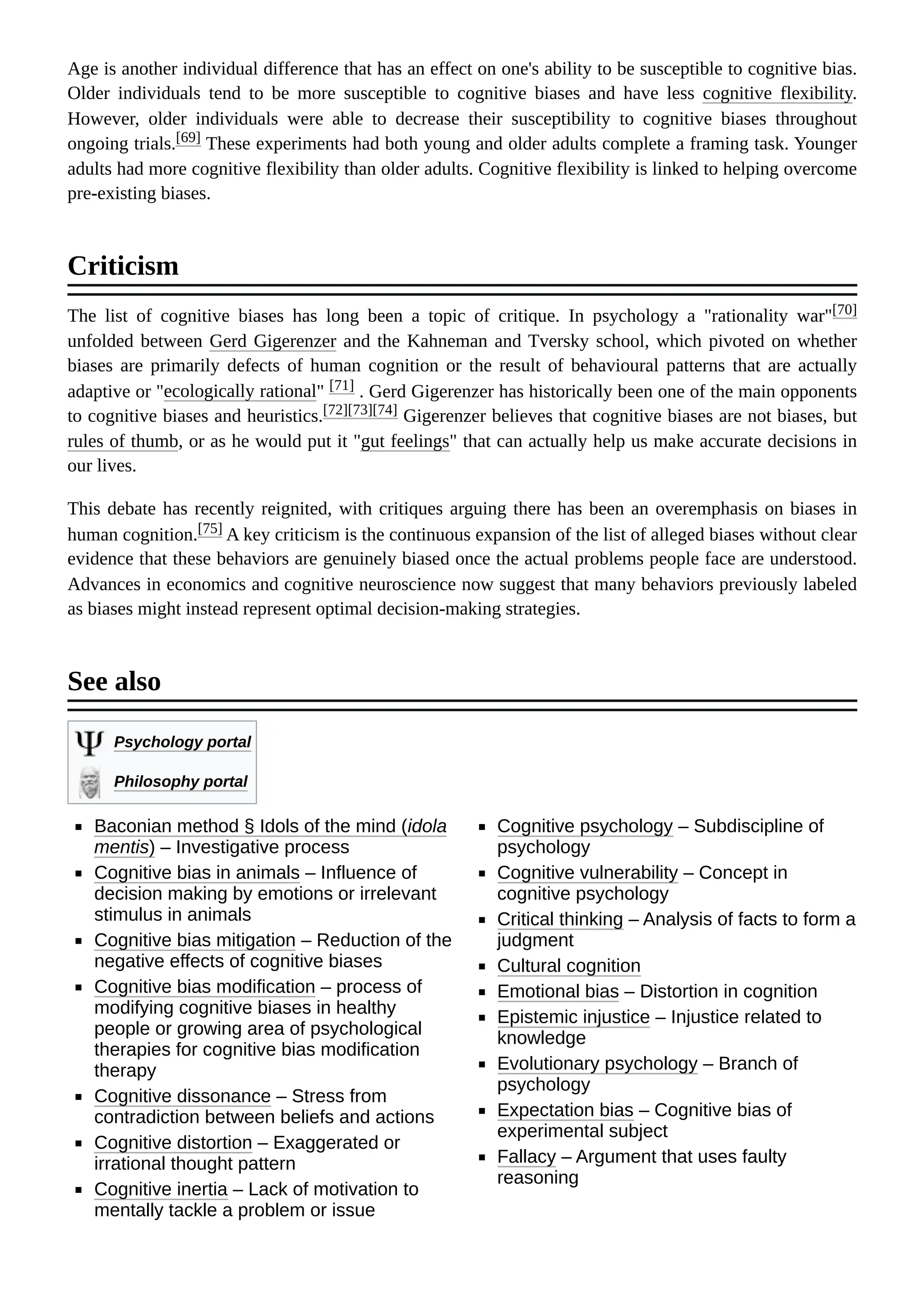 cognitive bias is a systematic pattern t | PDF